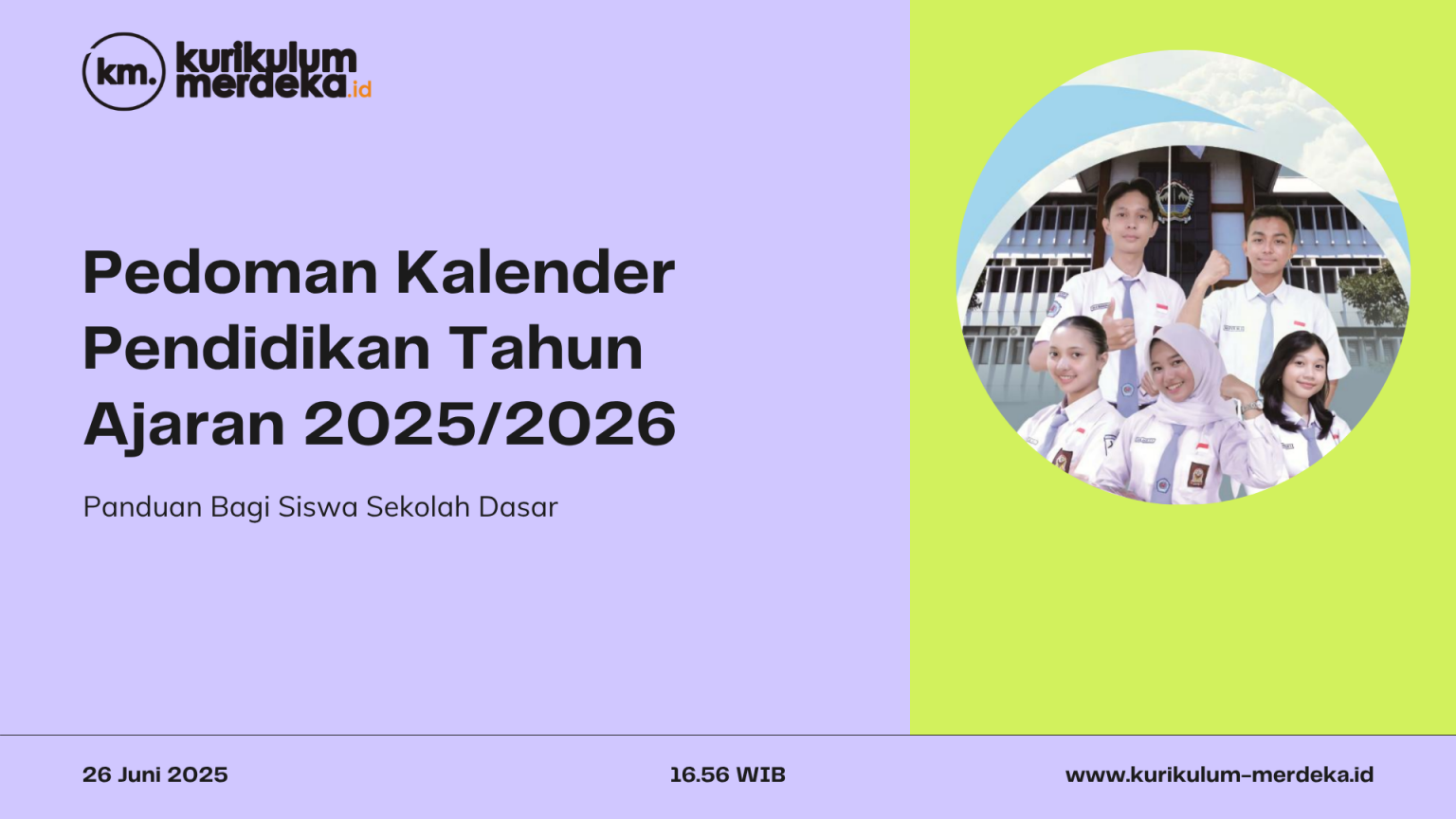 Pedoman Kalender Pendidikan Tahun Ajaran 2025/2026: Panduan Bagi Siswa Sekolah Dasar | Kurikulum ...