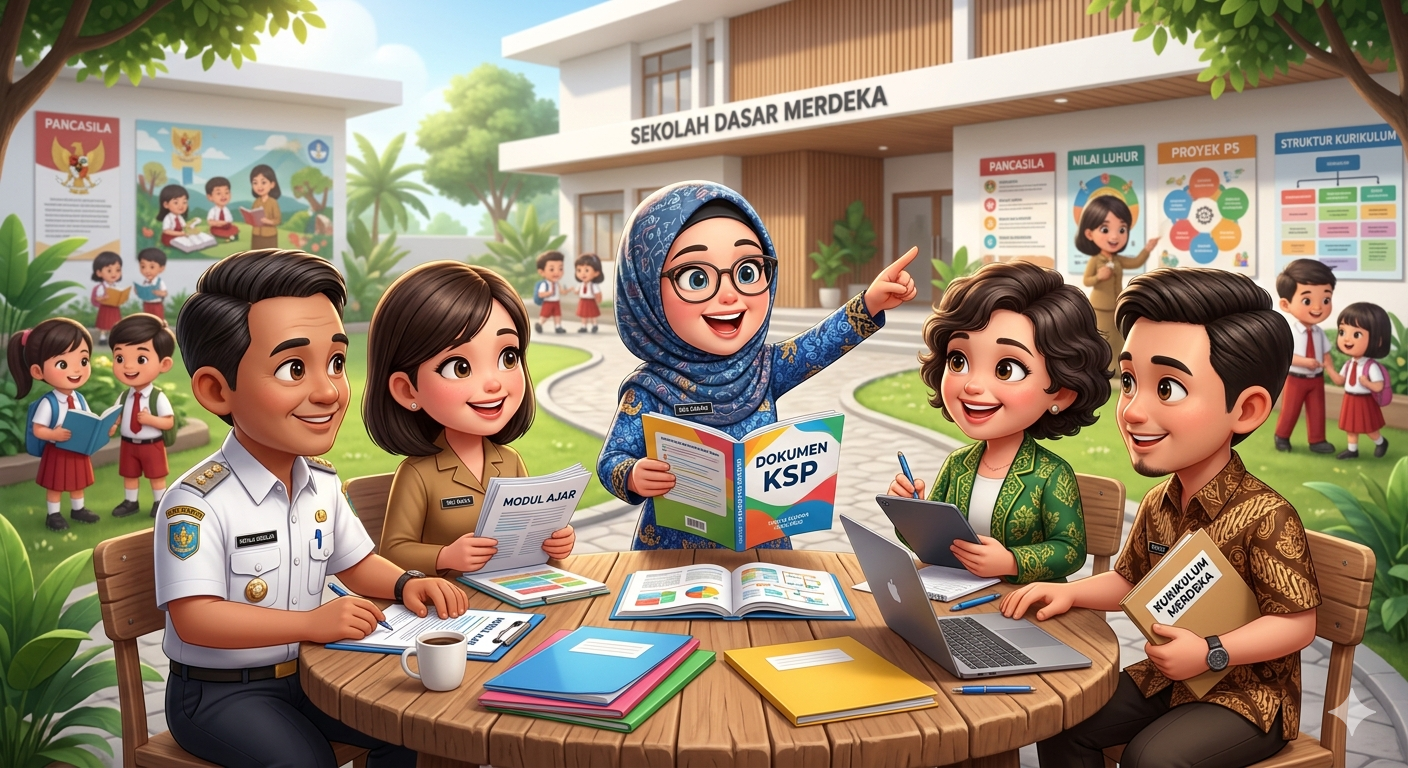 Lima Langkah Sistematis Menyusun Kurikulum Satuan Pendidikan, Panduan ...