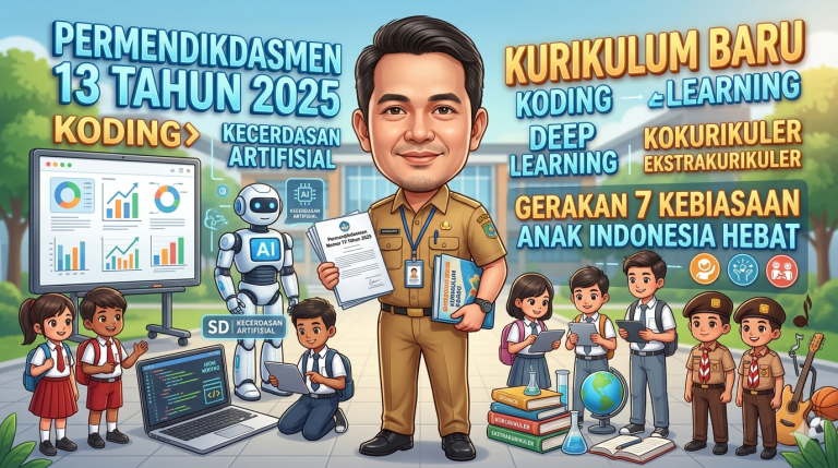 Download Permendikdasmen Nomor 13 Tahun 2025, Ini Perubahan Penting ...